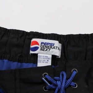 Pepsi | Swim | Vintage Pepsi Co Spell Out Board Shorts Blue M | Poshmark